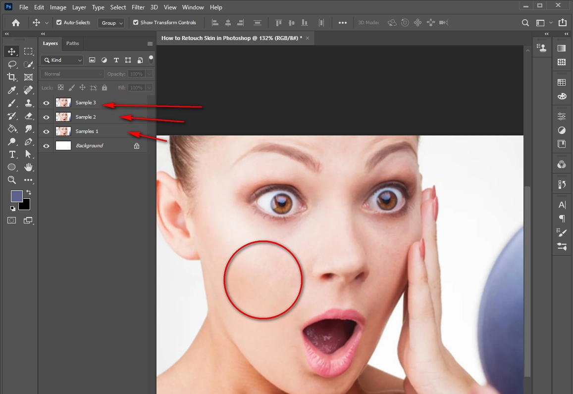 How to Retouch Skin in Photoshop?